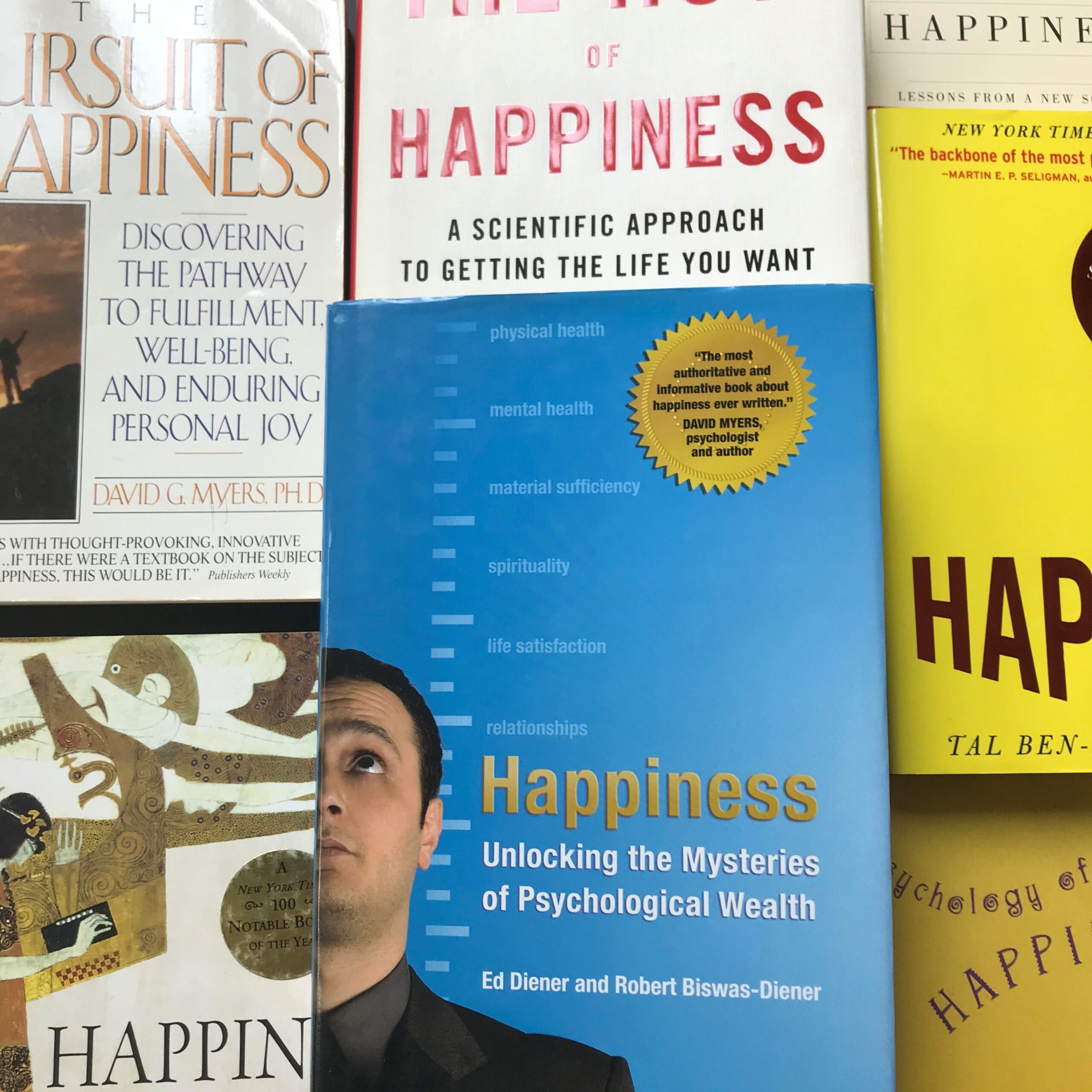 6 Books about Happiness - Positive Acorn